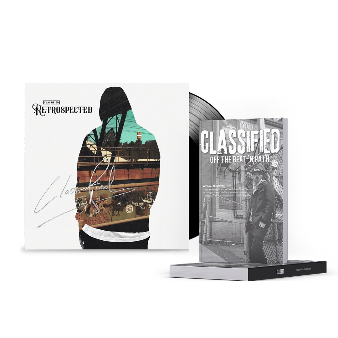 Retrospected Vinyl + Book Bundle – Classified Merch